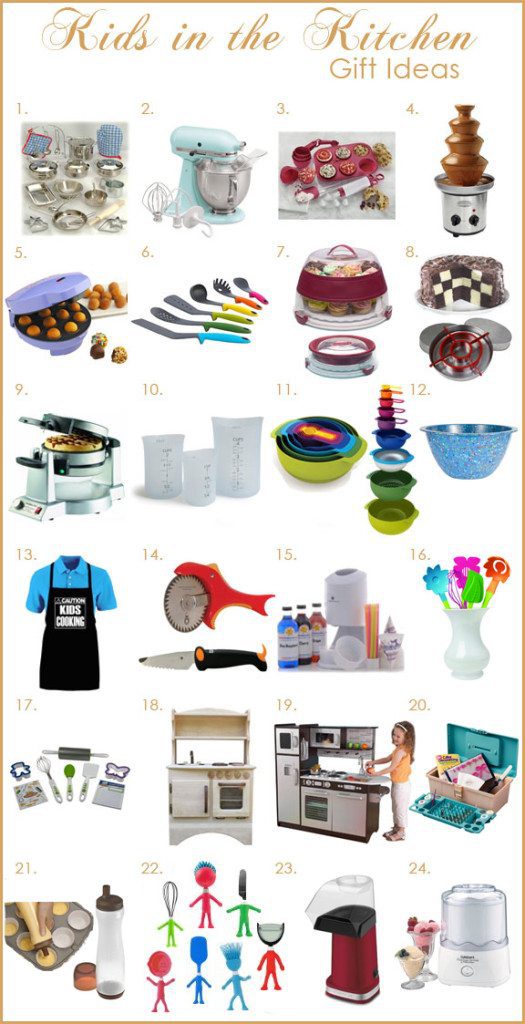 How to Get Kids and Teens Cooking in the Kitchen Gift Ideas - Kitchen ...