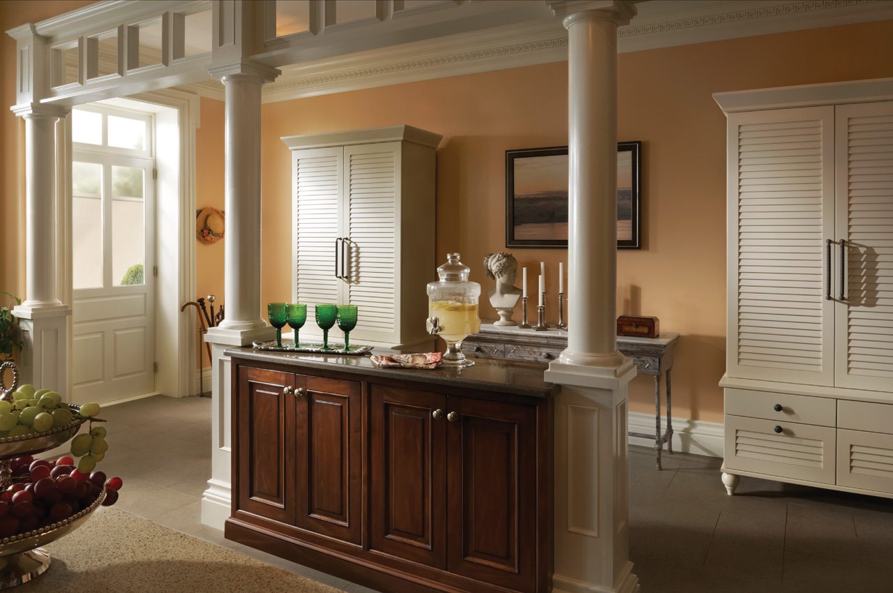 Wood-Mode Southern Reserve Style | Kitchen Designs Showroom, NY