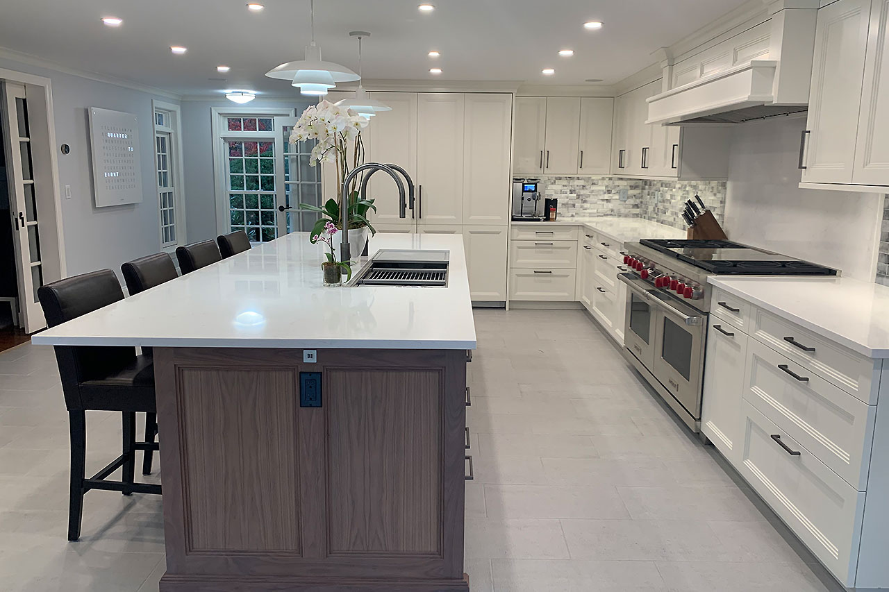 Kitchen Designs by Ken Kelly Creates a Moving Kitchen Tile Backsplash